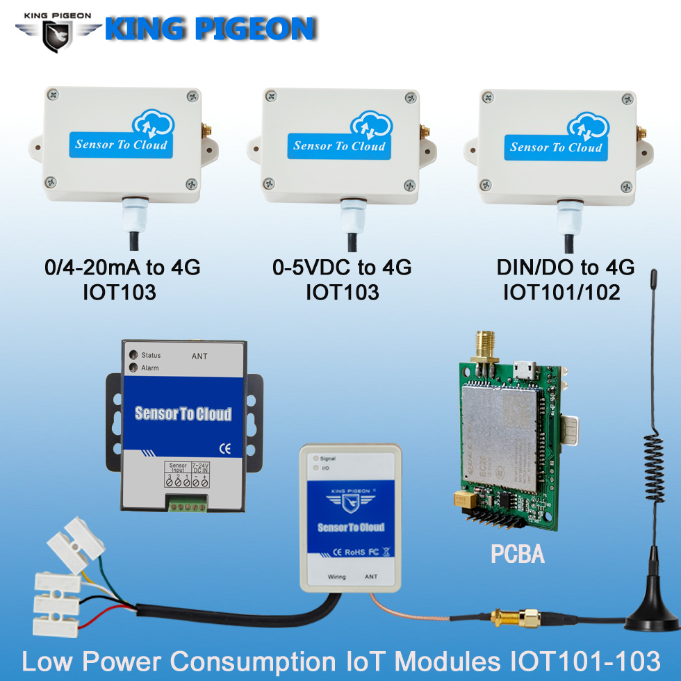 Wireless DI IoT Modules, DI to 4G Module, Wireless Relay, Relay to 4G