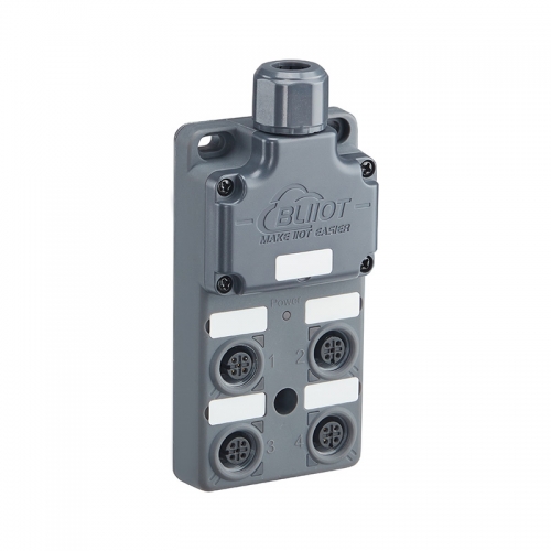 4 Port M12 2CH Terminal Block Distribution Box